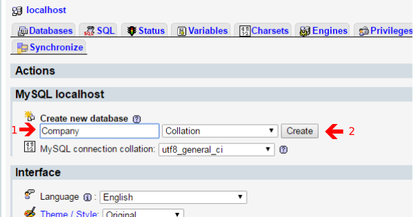 PHP Database Connection using NetBeans IDE 8.1 with WampServer