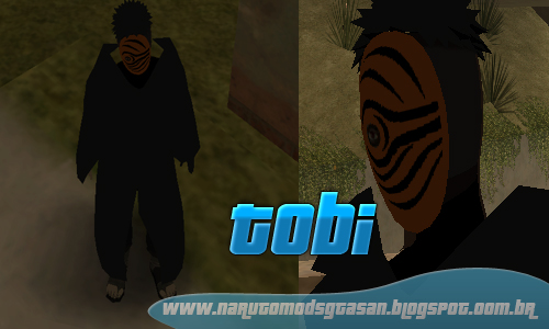 Mods Naruto - GTA SA: Tobi 1º