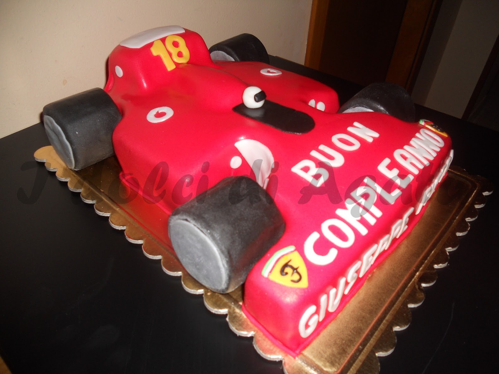 Torta ferrari F1 da I dolci di Agata su Akkiapparicette
