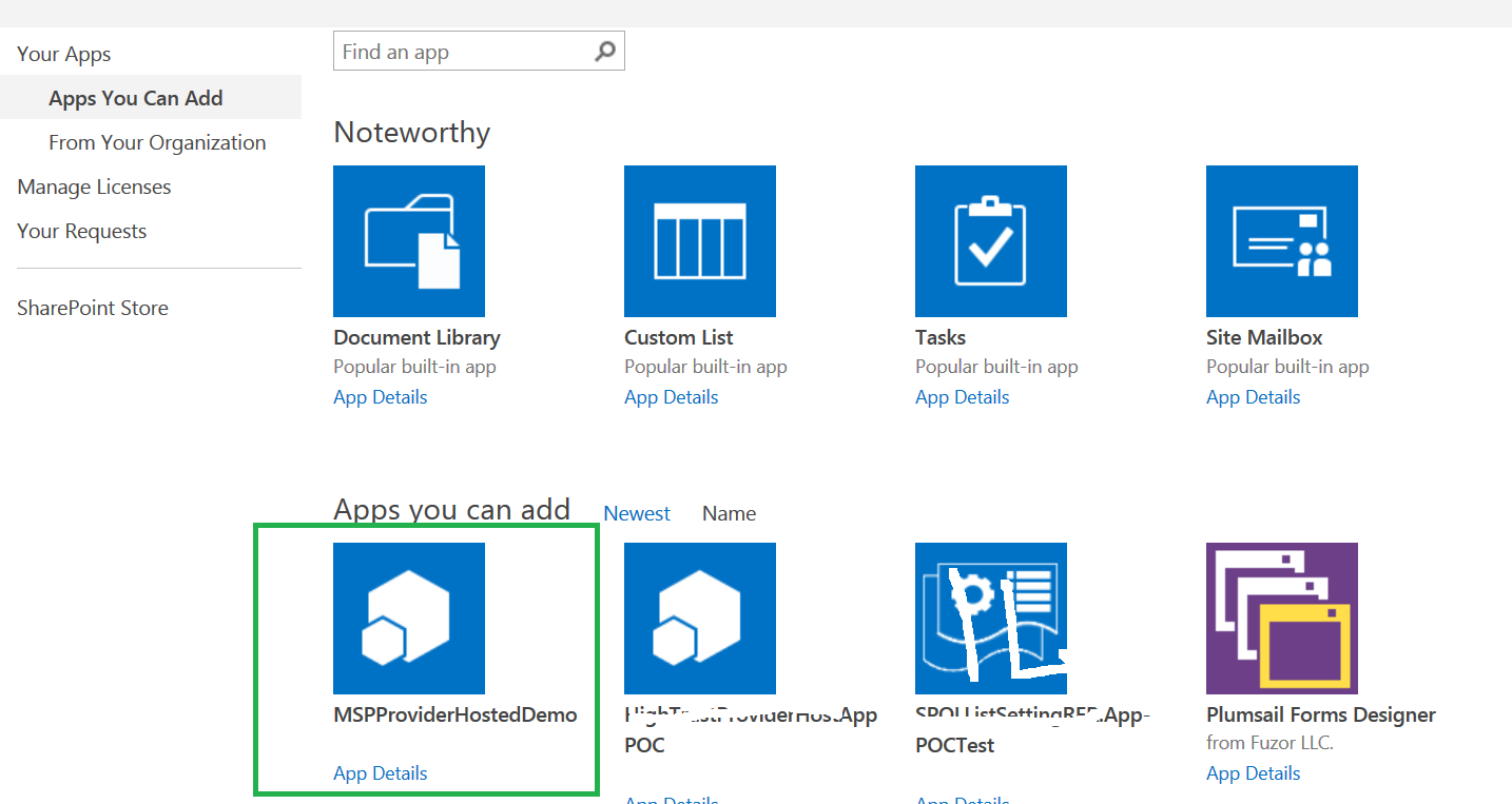 Purna's MORE SHAREPOINTS : Step by Step Guide to Create Provider Hosted ...