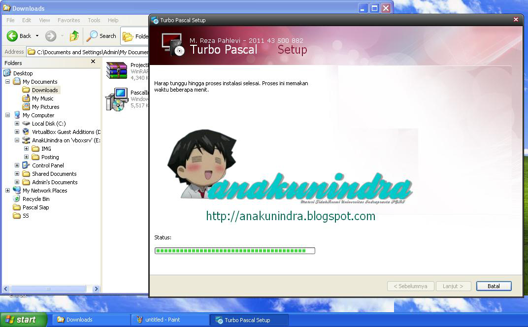 Unduh Pemrograman Turbo Pascal x86 - Anak Unindra