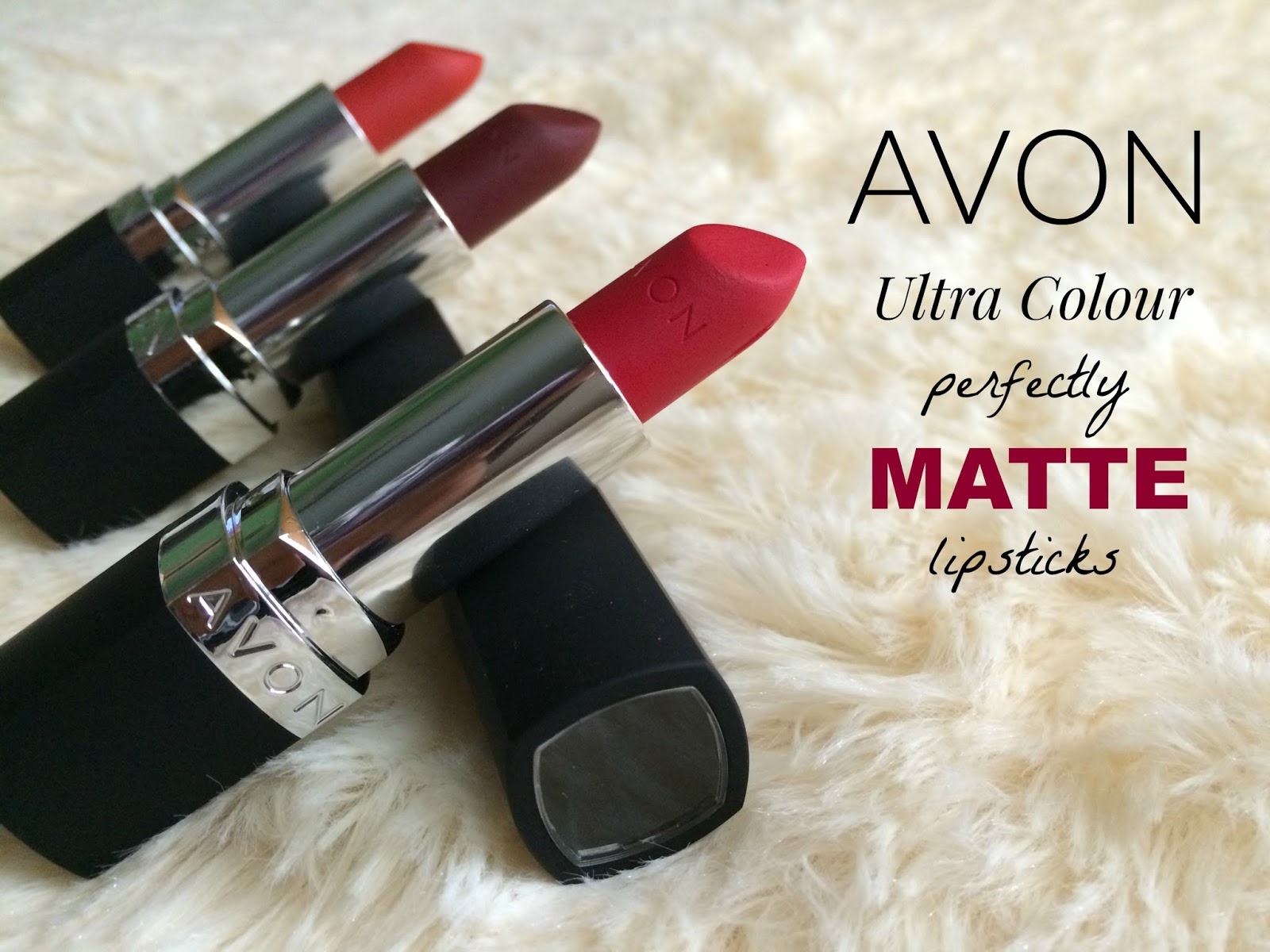 AVON Ultra Colour perfectly matte lipstick | Review & Swatches - All ...