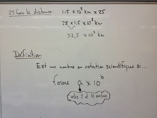 Notation scientifique