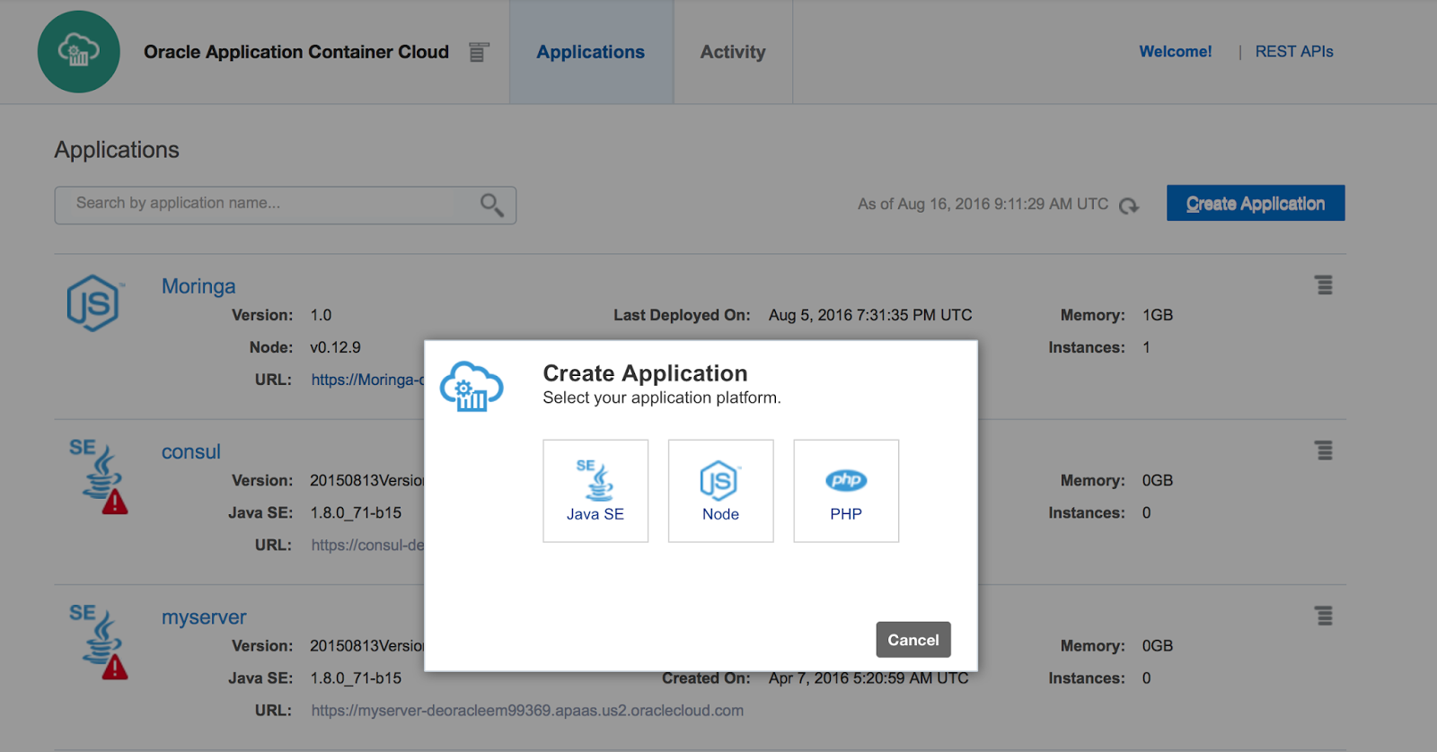 Andrej Baranovskij Blog Oracle Jet And Application Container Cloud With Mcs Integration