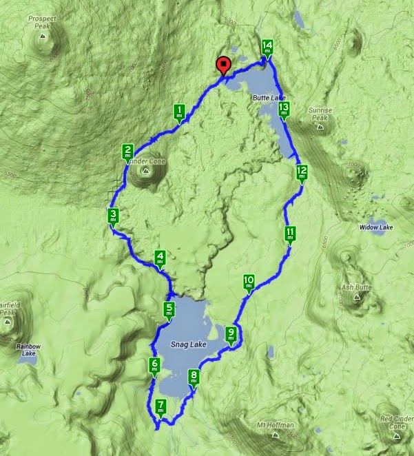 Weekend Wanderluster: Butte Lake to Snag Lake Loop (Lassen Volcanic ...