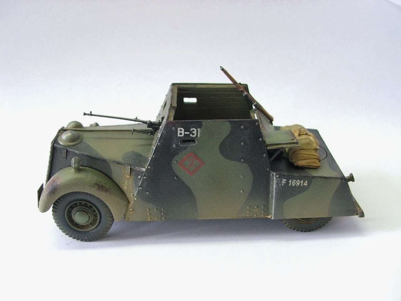 Panzerserra Bunker- Military Scale Models in 1/35 scale: Beaverette Mk ...