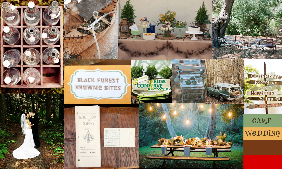 Wonderful Day Weddings LLC: Wedding Inspiration - Camp Wedding