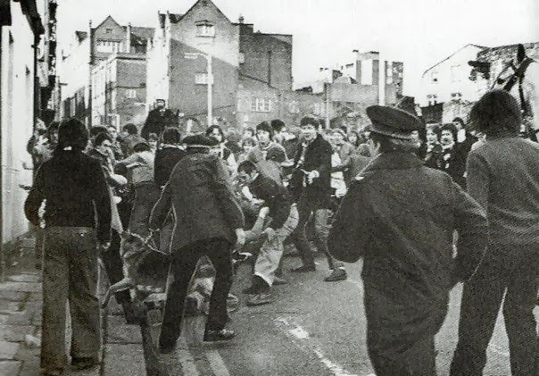 Football Hooligan Pictures: Newcastle v Sunderland in 1980