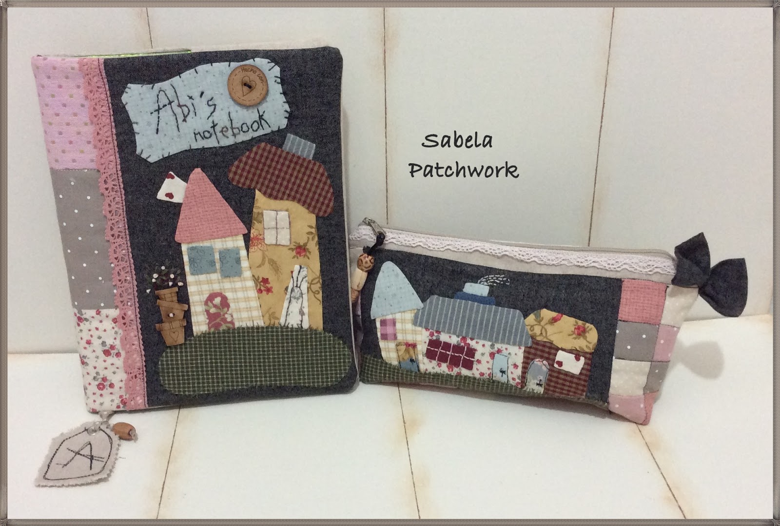 Sabela Patchwork: Funda libreta y neceser