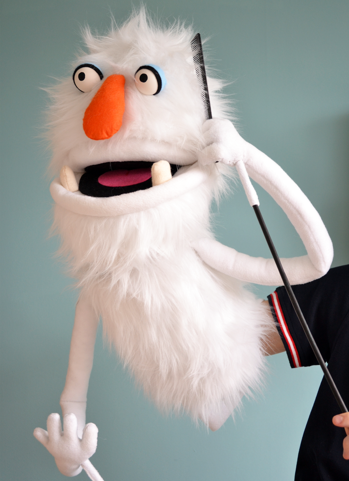 Crooked Studio: Muppet Style Yeti Puppet