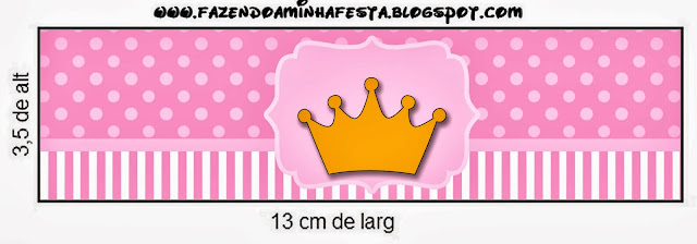 Princess Crown: Free Printable Candy Bar Labels. - Oh My Fiesta! in english