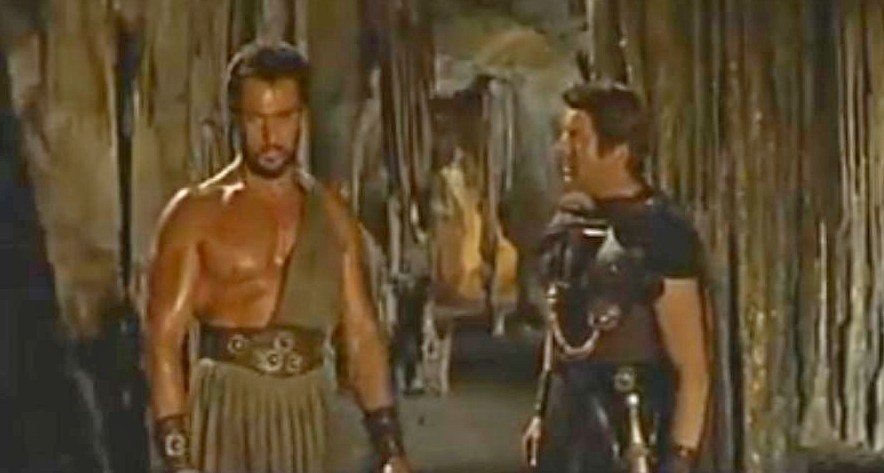 The Gladiatorial Blog: Mark Forest in "Goliath Against The Dragon"