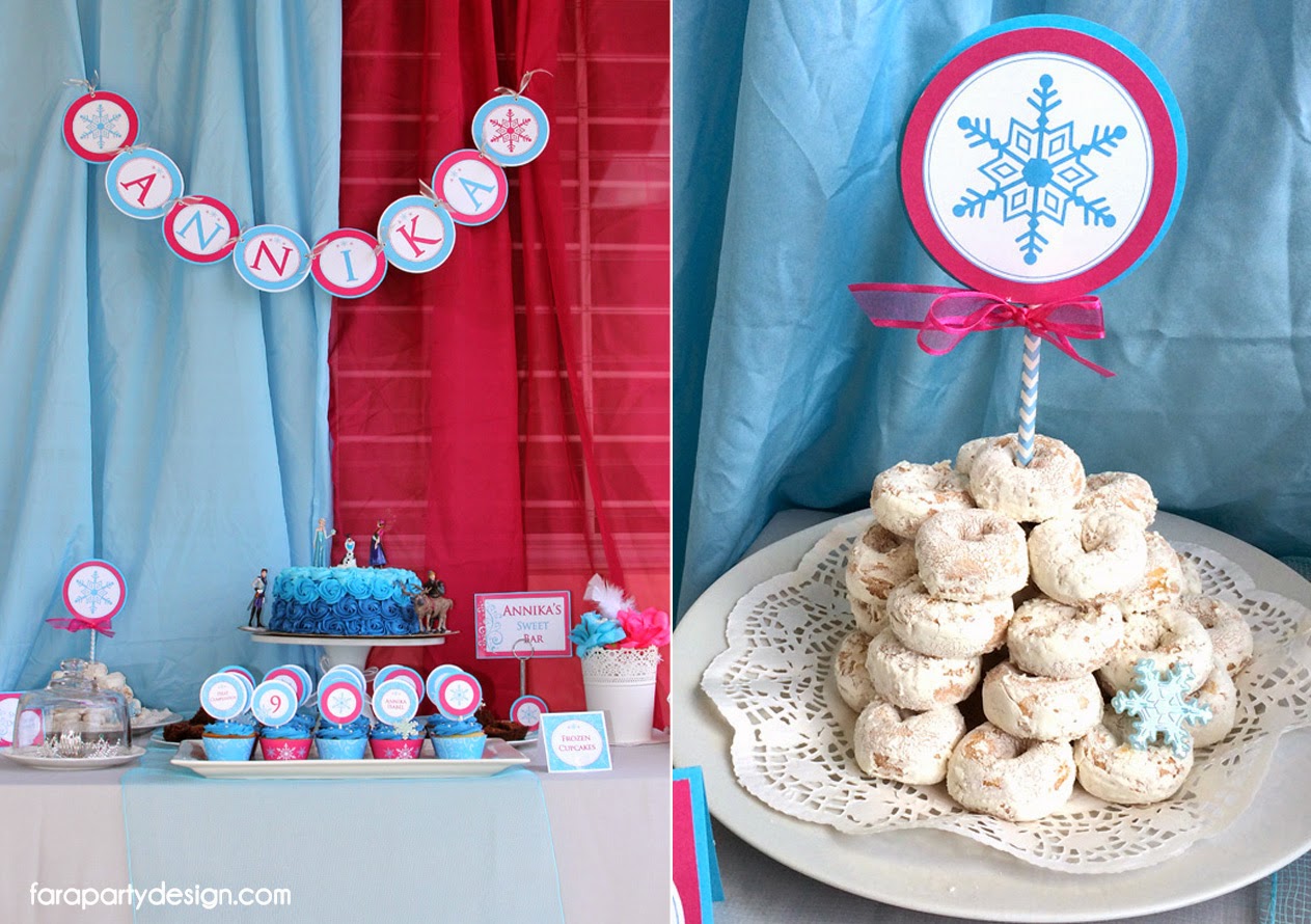 Fara Design : Fiestas- Frozen