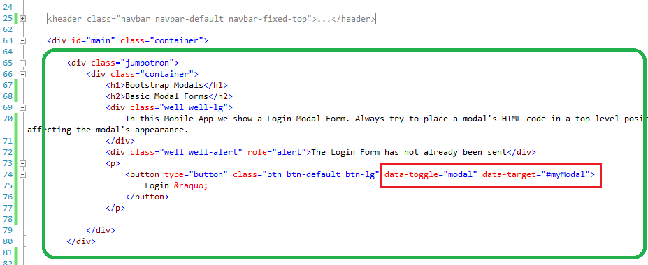 The ASP.NET MVC Club: Bootstrap Tutorial Lesson 6 - Responsive Modal Windows