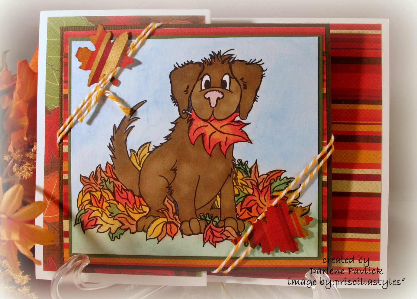 DAR'S CRAFTY CREATIONS: FALL cards and a TUTORIAL ...