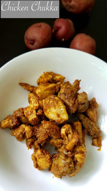 CHICKEN CHUKKA (PAN ROASTED CHICKEN ) with nutritional facts