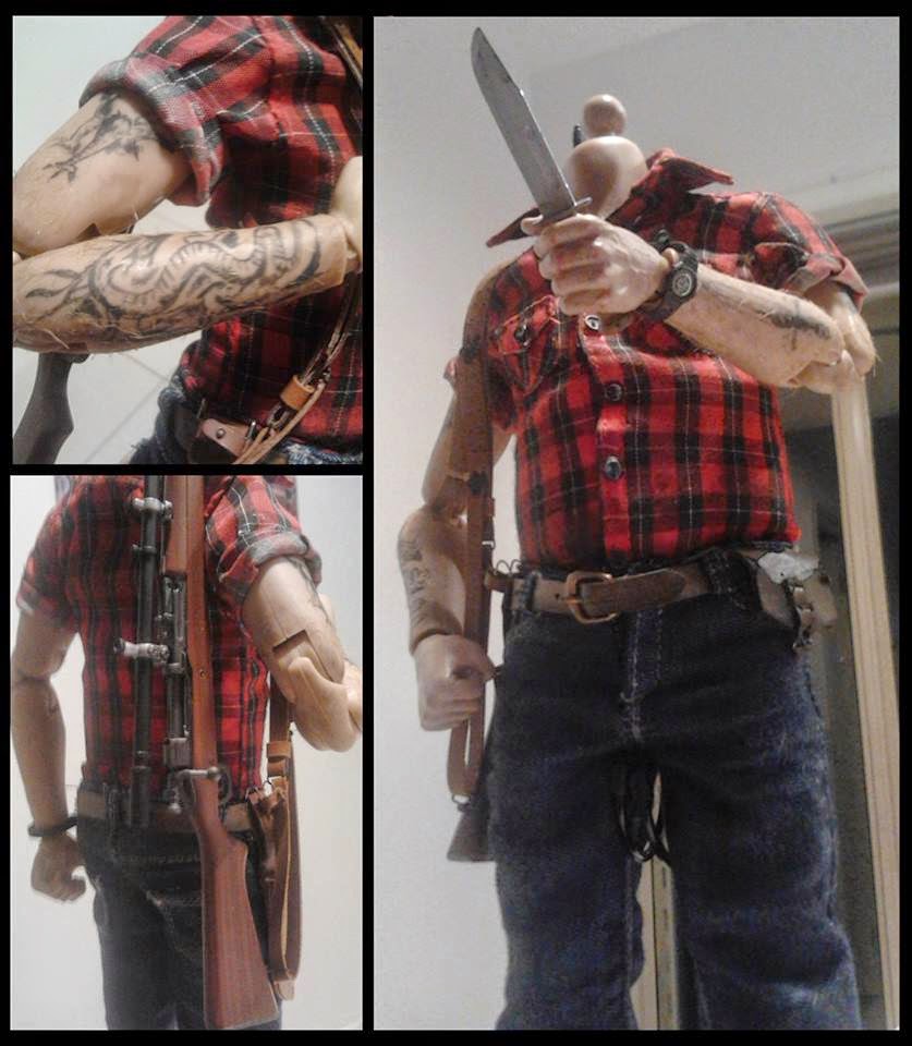 BUSINESS DOG WORKSHOP: 1/6 custom "WOLF CREEK" Mick Taylor Figure