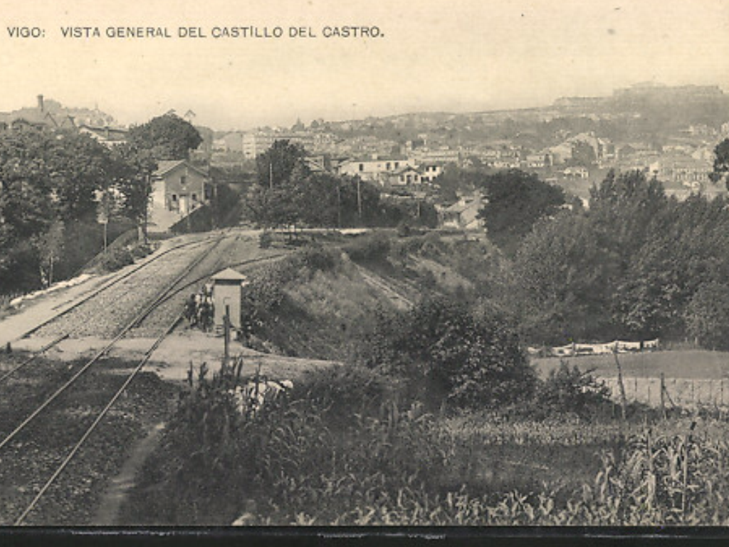 arqueovigo: El castro de Vigo en postales antiguas (y III)