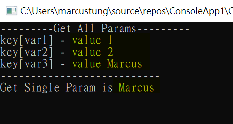 [.NET] 使用 ParseQueryString 取得網址參數 ~ m@rcus 學習筆記