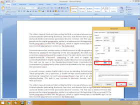 Learn New Things: Auto Paragraph Space Adjust in MS Word using Shortcut Key