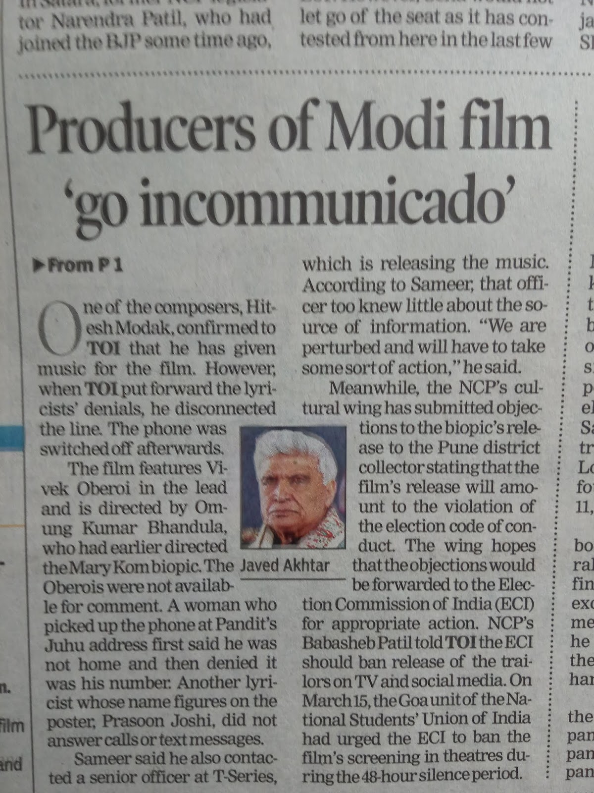 FOOTSTEPS: The Bhakt Reinvented: 1) The makers of Feku's biopic are ...