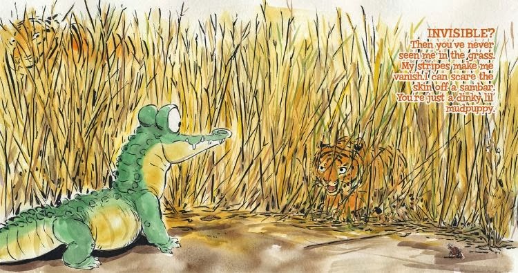The Blackwing Diaries: Books: David Derrick's new picturebook-tigers ...