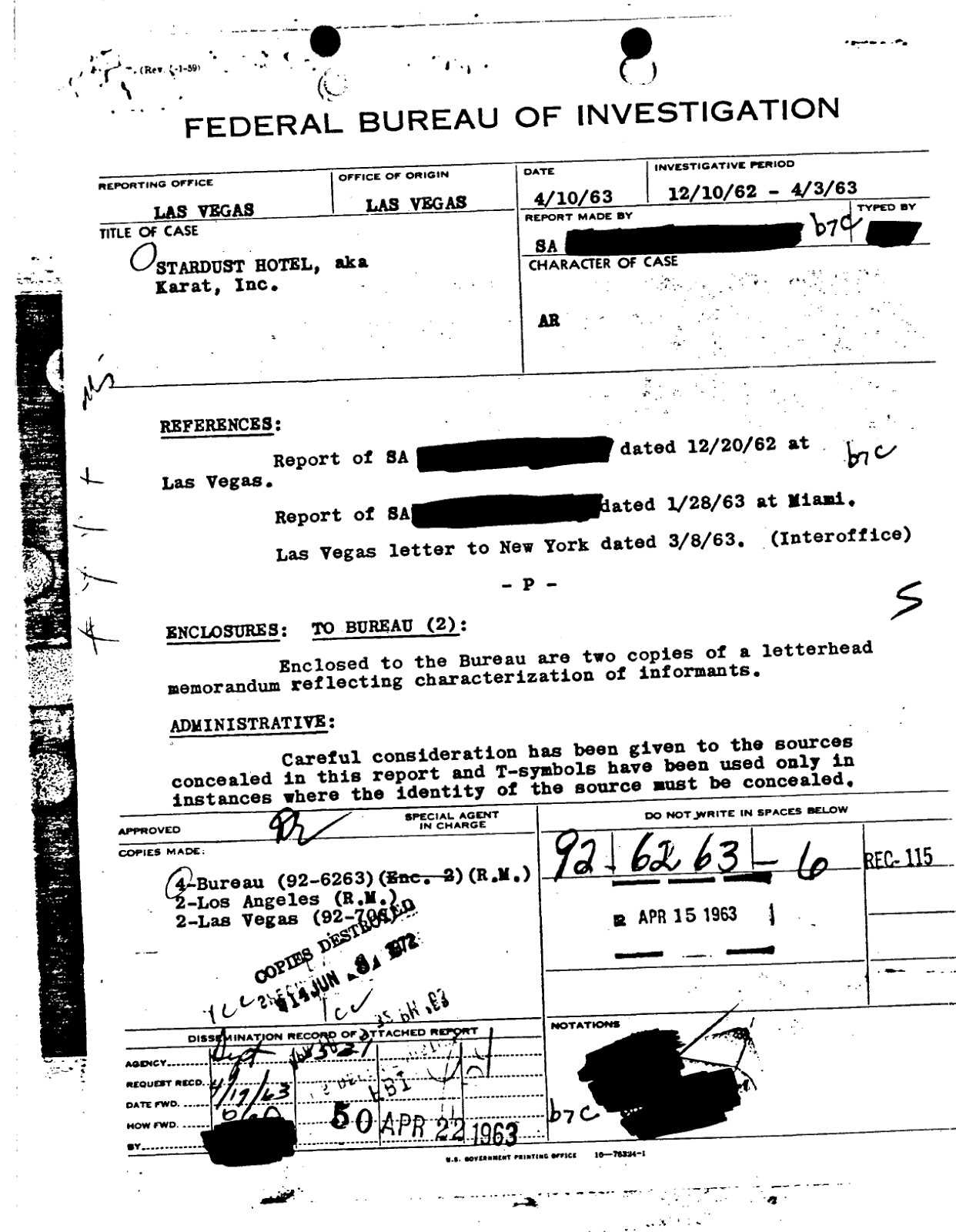 Roger Touhy, Gangster: John Factors FBI File