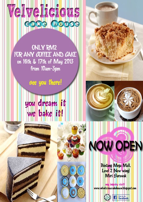 Velvelicious Cake House : SAMPLE OF MAGAZINE ADVERTISMENT