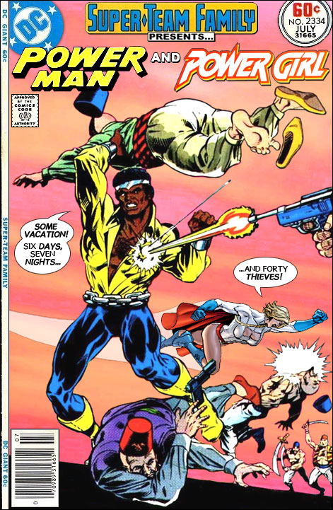 Super-Team Family: The Lost Issues!: Power Man and Power Girl in ...
