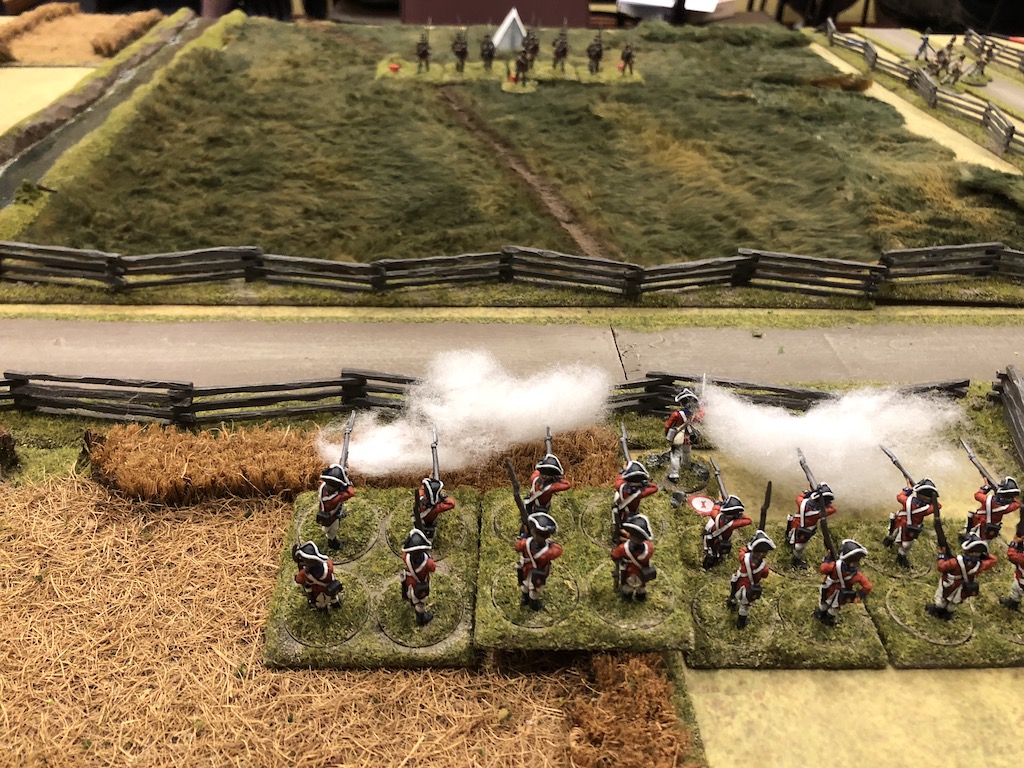 The Tactical Painter: First game of Sharp Practice during the AWI