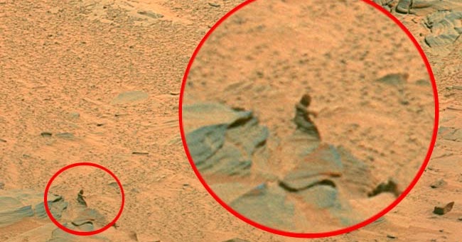 Proof of life on Mars