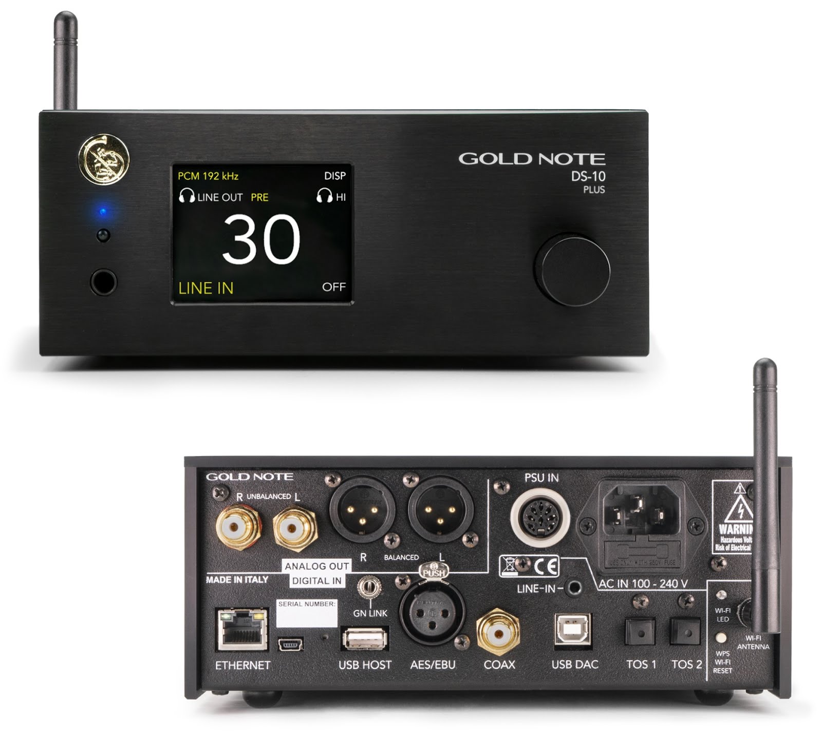 NEW GOLD NOTE DS-10 PLUS – M & S | Ultimate High-Fidelity