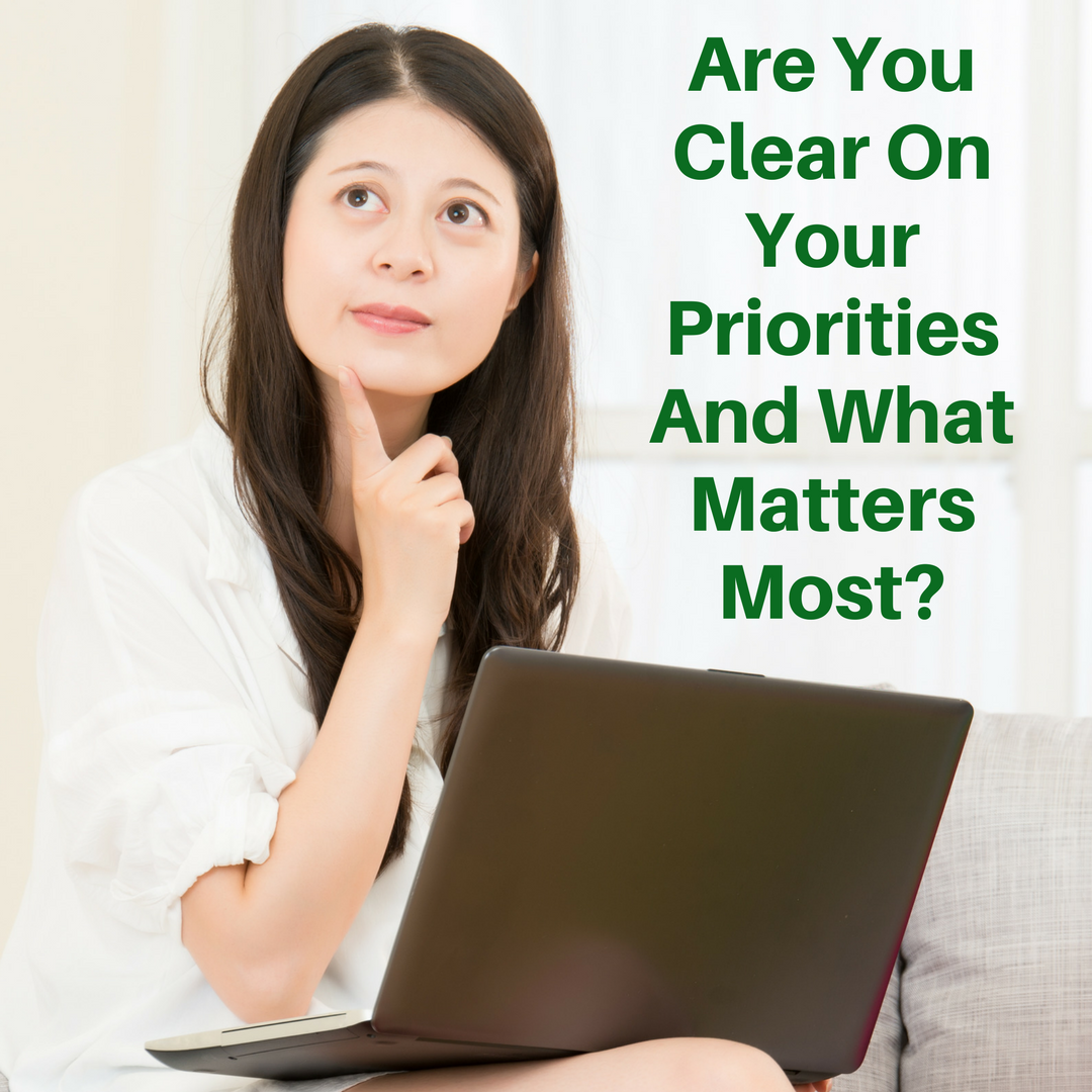Tips To Organize For Success: Clarify Your Priorities