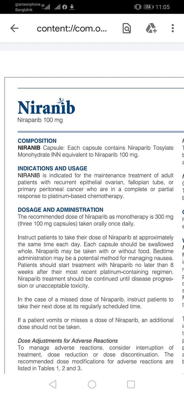 Bangladeshi Oncologies and Latest Life Saving Medicines