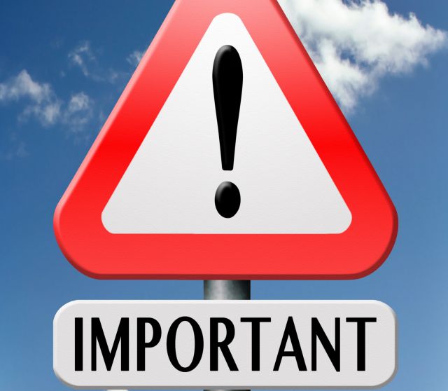 Blog Martin Frères: Rappel important