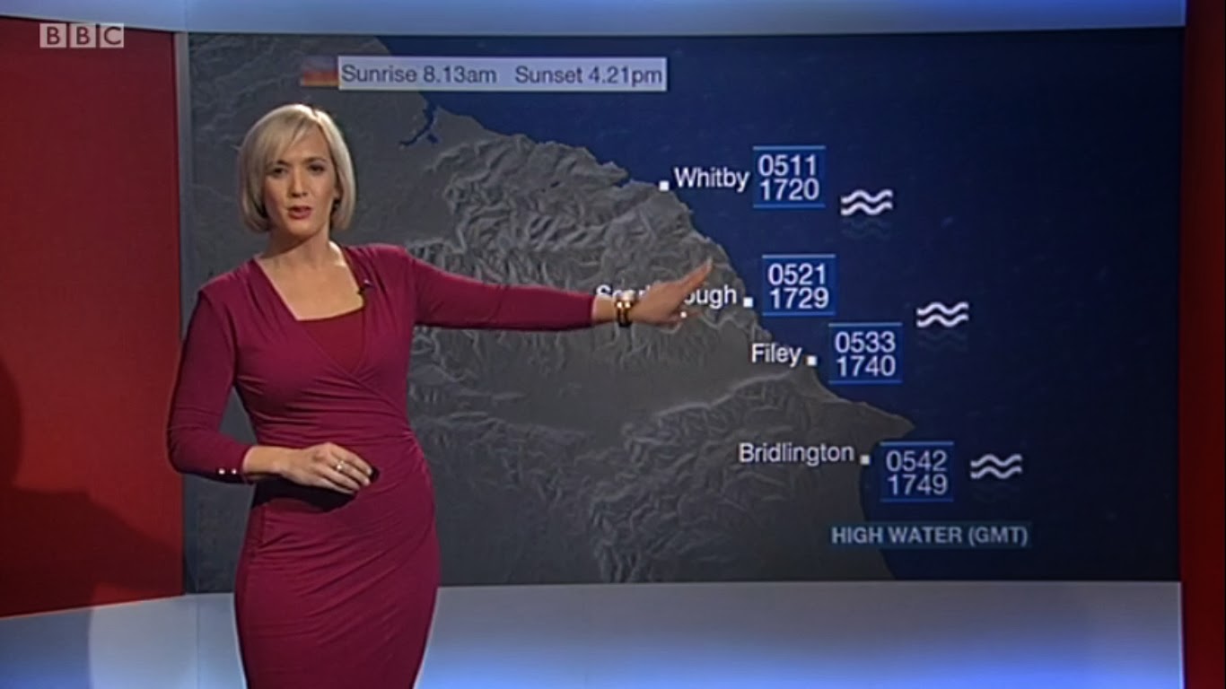 UK Regional News Caps: Kay Crewdson - BBC Look North Weather
