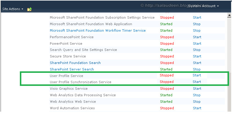 Rx Sharepoint Configuring My Sites And User Profile Synchronization In Sharepoint 2010