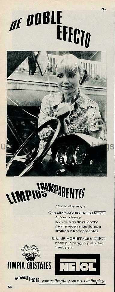 Antiguos anuncios de antes: Netol (producto limpieza) (12 anuncios)