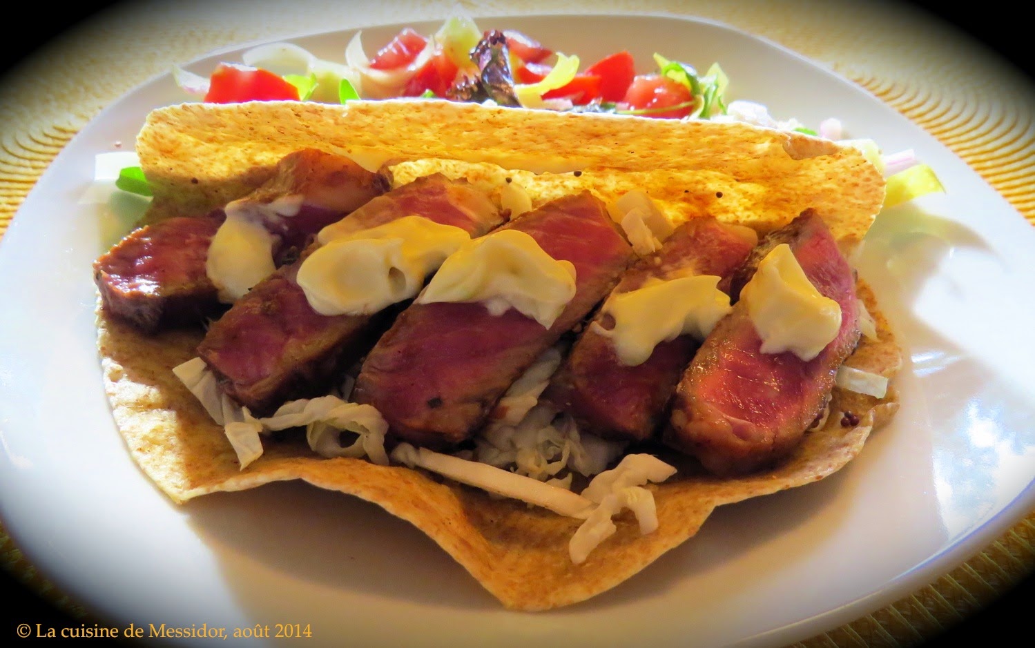 La cuisine de Messidor: Tacos au boeuf de Gordon Ramsay