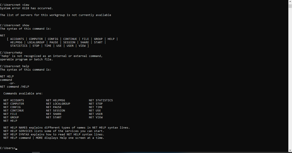 All CMD Commands and Their Functions or Complete list of CMD commands ...