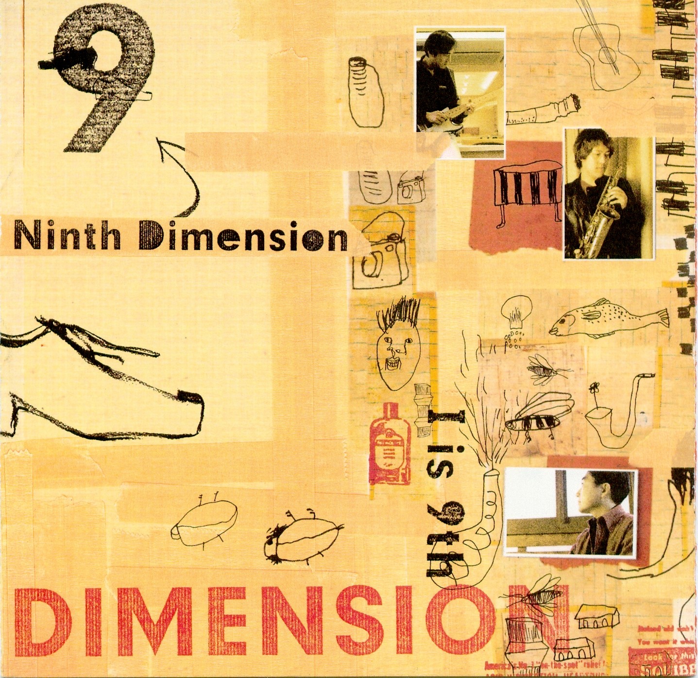 La Musica Rock Progresiva: Dimension - Ninth Dimension 'i is 9th' - 1997