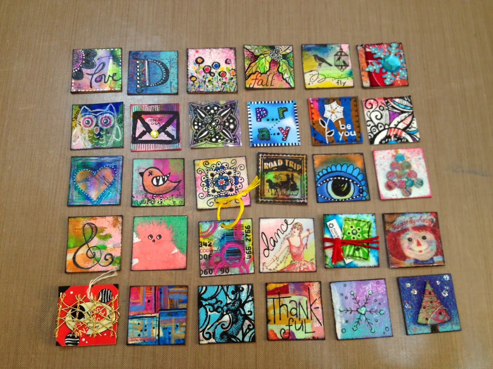 Diane's Mixed Media Art: Inchie Update