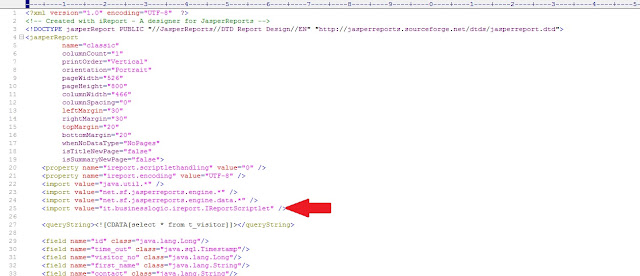 Java Today: Errors in Jasper Report