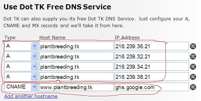 How to map custom dot.tk domain with blogger or blogspot | JamiiForums