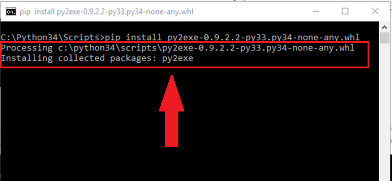 Cara Install Py2exe Menggunakan File Whl ~ Belajar Python