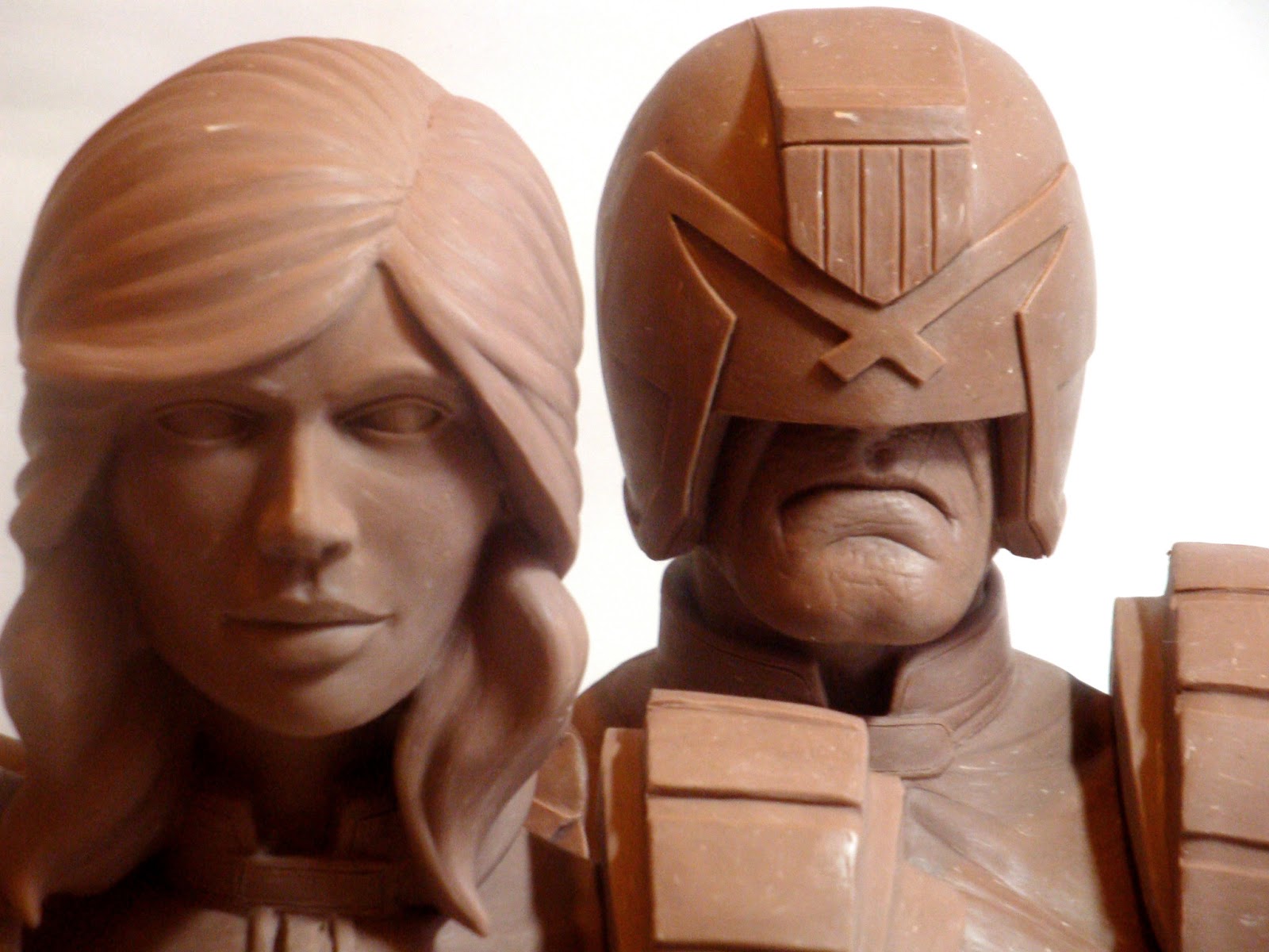 Michael White Sculpting & Props: Judge Dredd & Judge Anderson 1/3 Scale ...