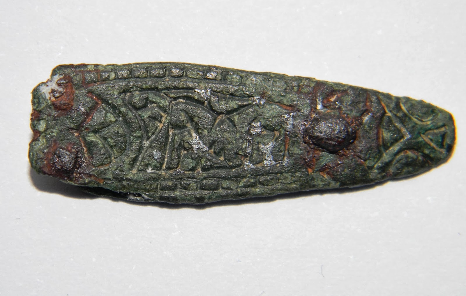 Anglo Saxon Strap Ends: Strap end 11