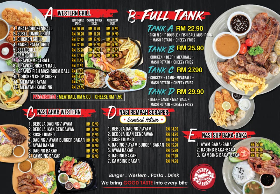 Burger Warisan D'Gazebo Sijangkang Telok Panglima Garang Keunikan Makan ...