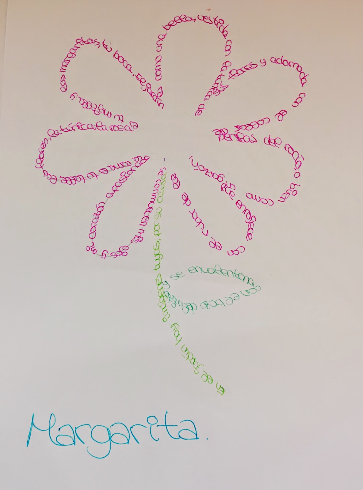 Escuela Espacio de Paz e Igualdad IES Emilio Manzano: Caligrama