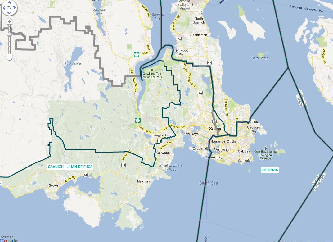 Victoria Vision: Final Report of the Federal Electoral Boundaries ...